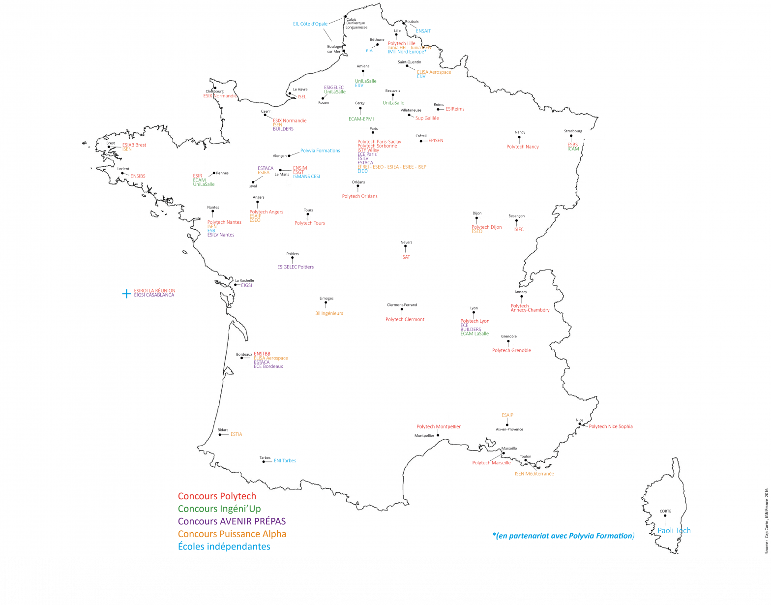 Les écoles – e3a-Polytech